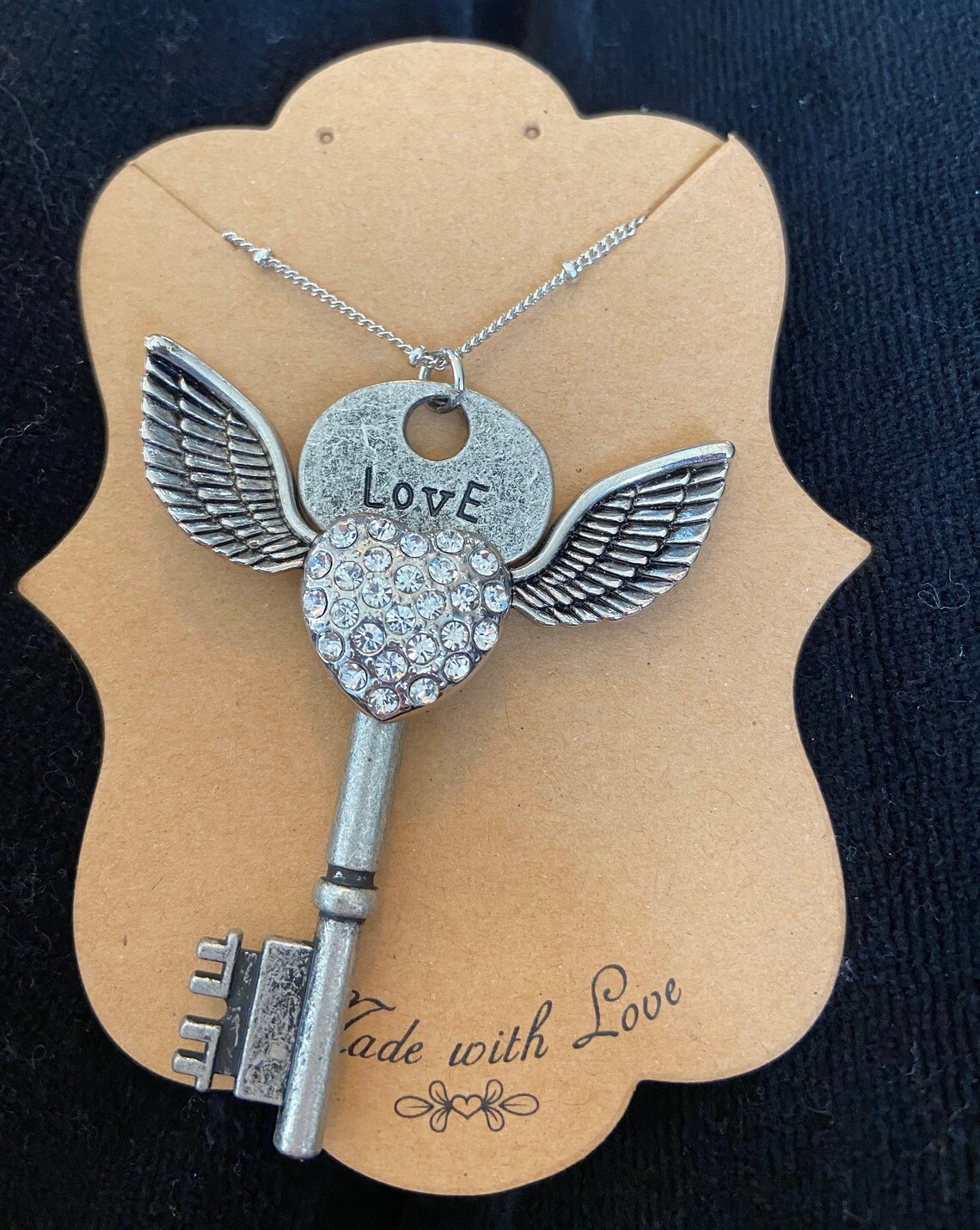 Angel Wings Key - Etsy