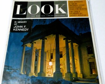 1963 Look Magazine - Etsy