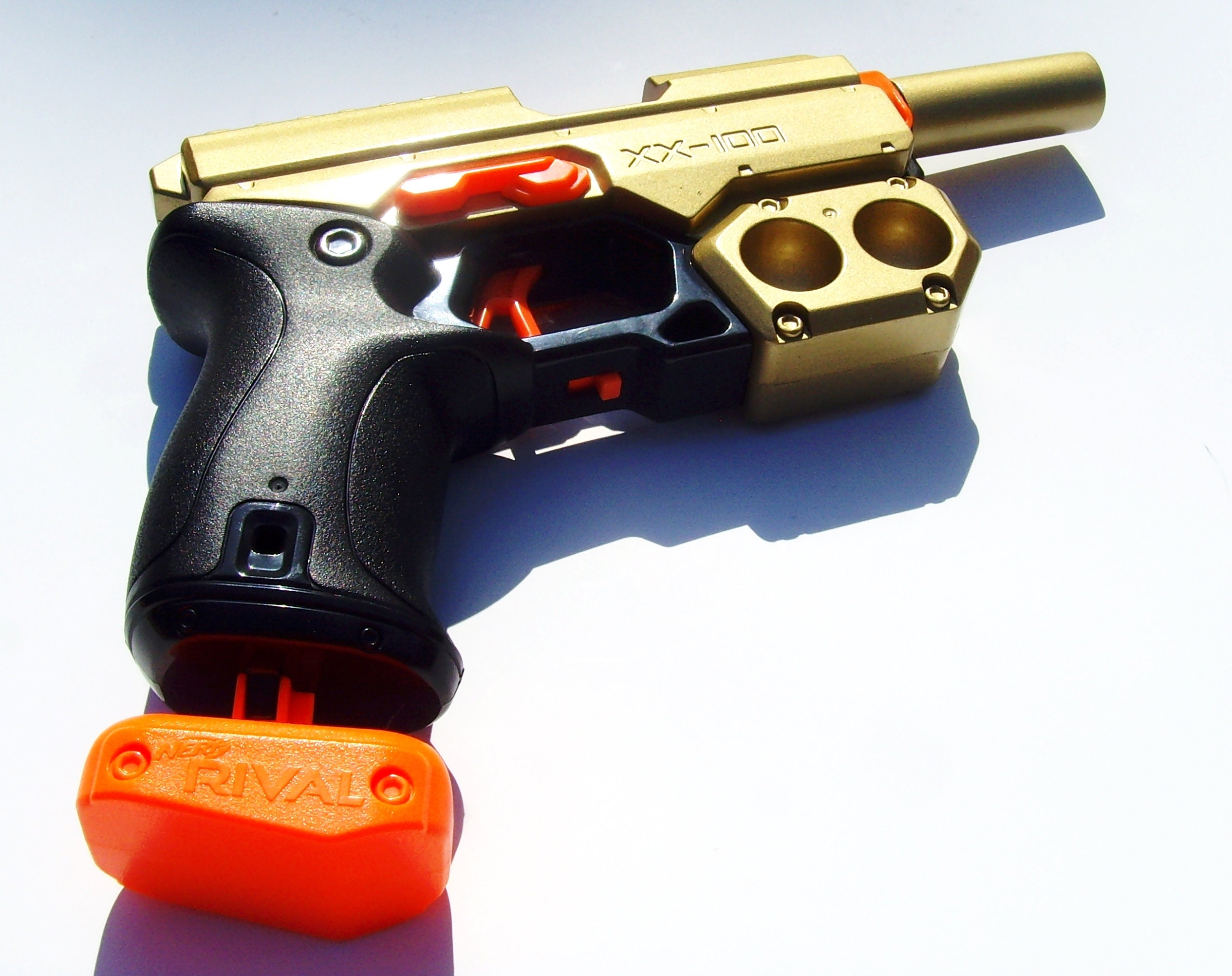 GOLD Painted Nerf Rival Knockout Gun K25 Spring Install | Etsy