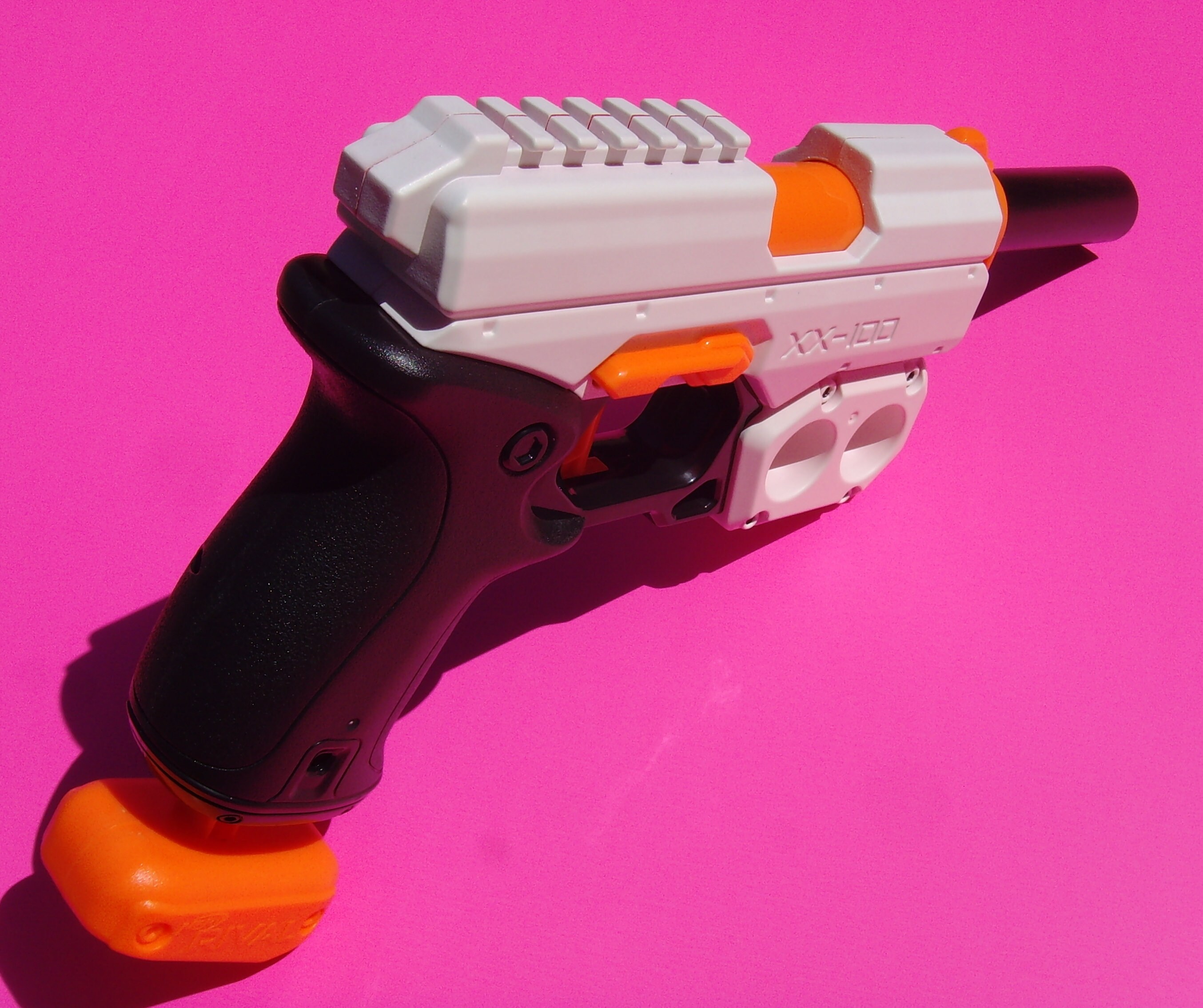 White Painted Nerf Rival Knockout K25 Spring Install Custom | Etsy