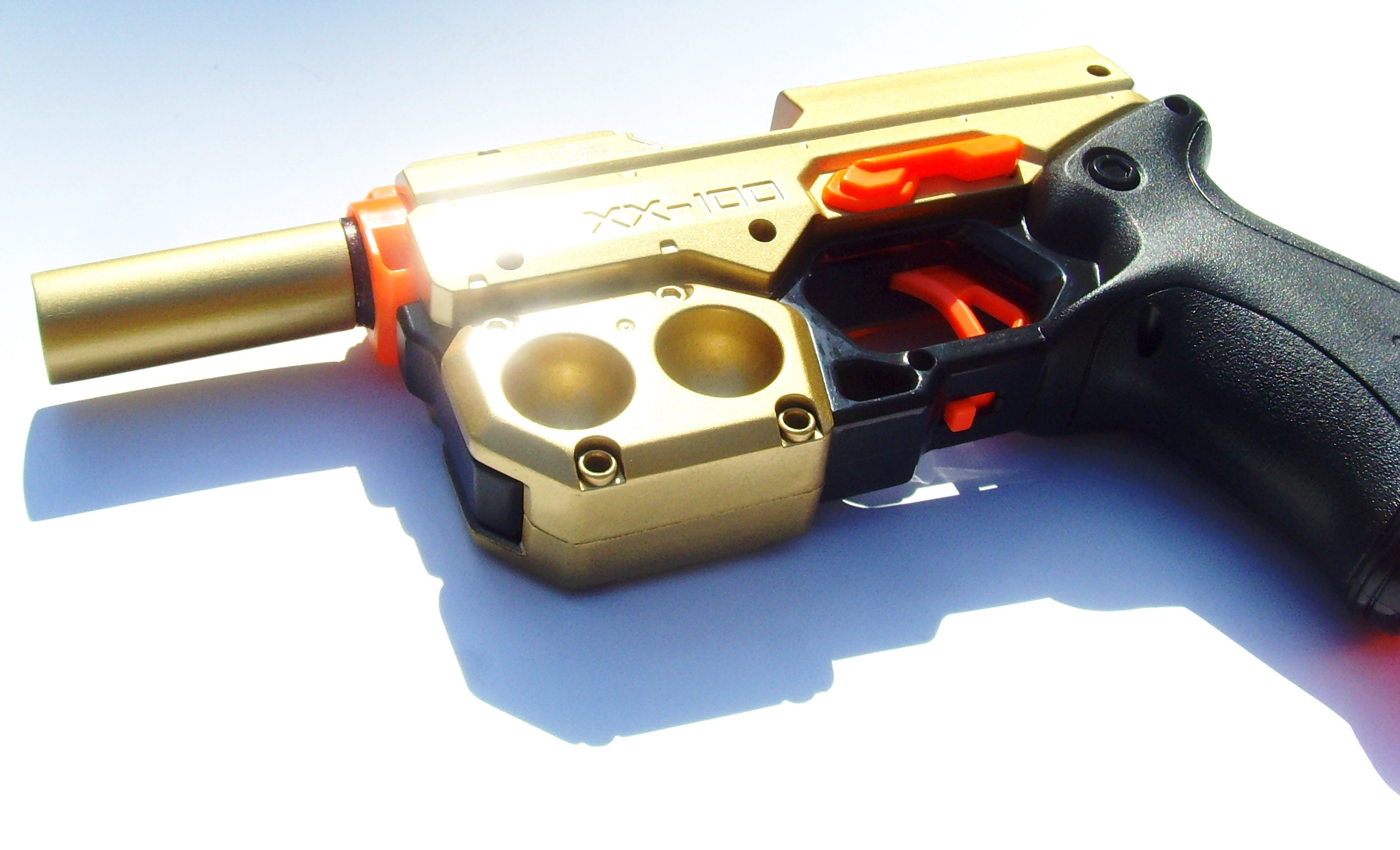 GOLD Painted Nerf Rival Knockout Gun K25 Spring Install | Etsy