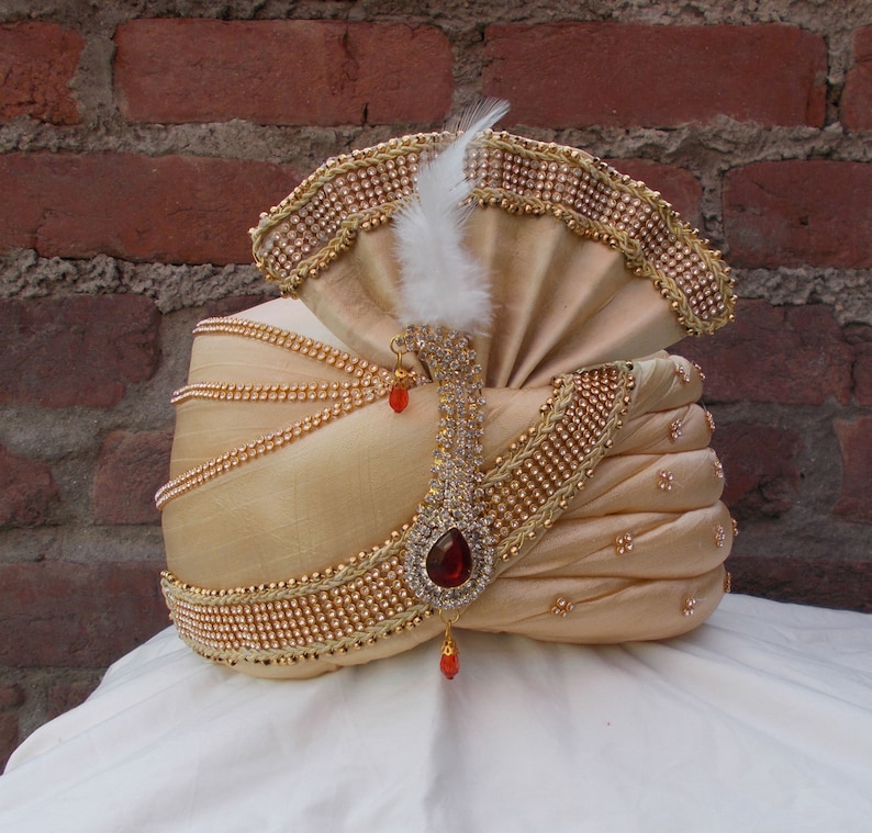 Men Wedding Turban Pagri Groom Safa Turban Pagri Indian | Etsy UK