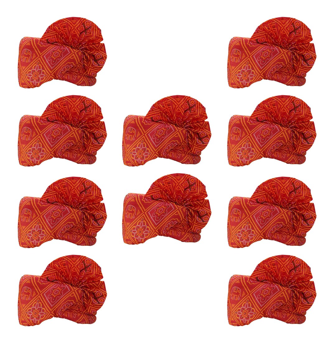 Jaipuri Print Style Barati Welcome Safa Turban/pagdi/pagri, Pagri for ...