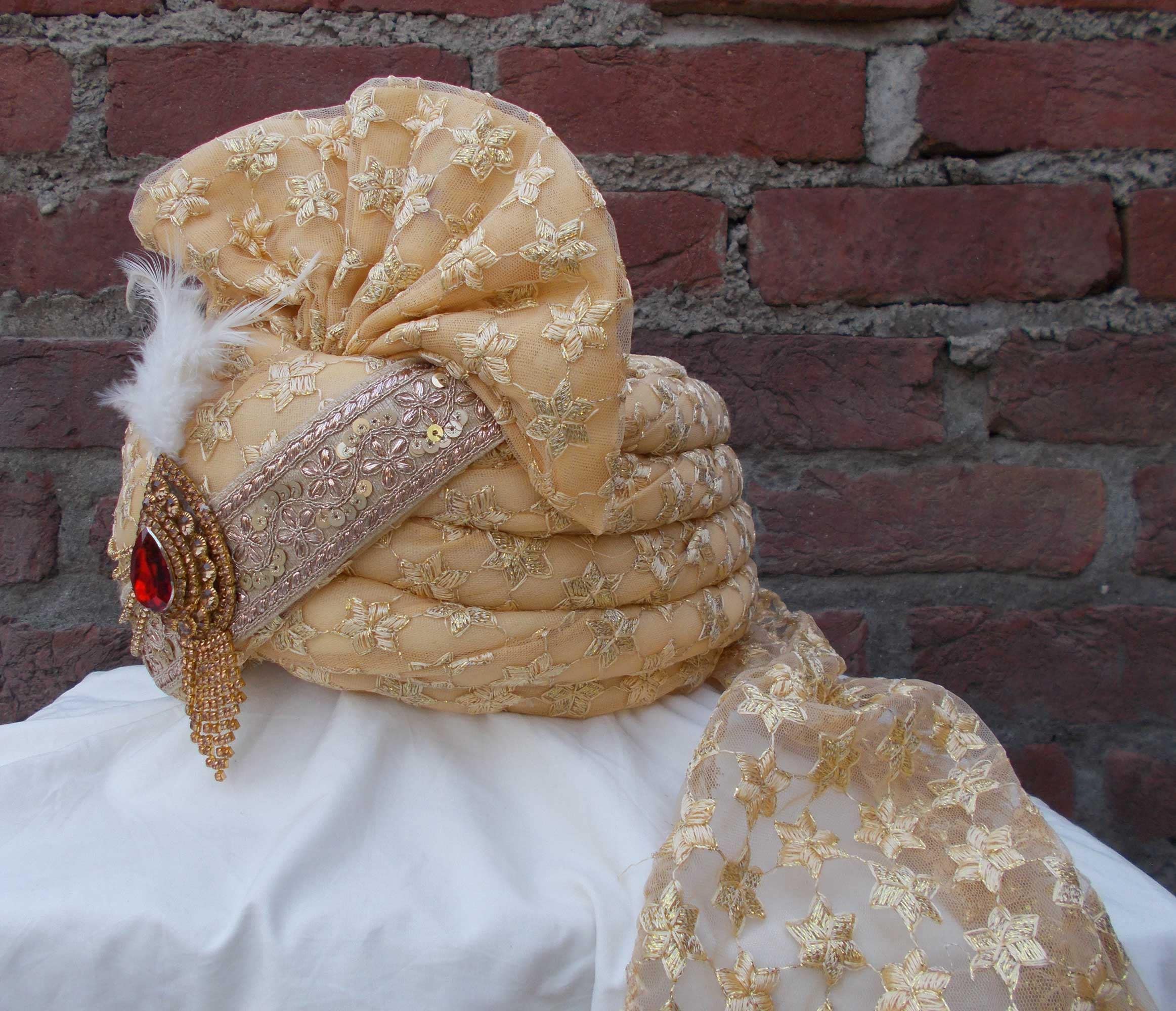 Bridegroom Turban/safa for Indian Wedding Men Safa Pagri - Etsy