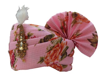 Men Beige Safa/turban/pagdi for Men Dulha Marriage Pagdi for - Etsy