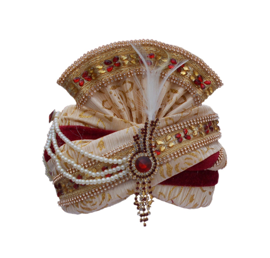Indian Groom Multi Color Safa Pagri Turban, Wedding Wear, Ethnic Wear ...