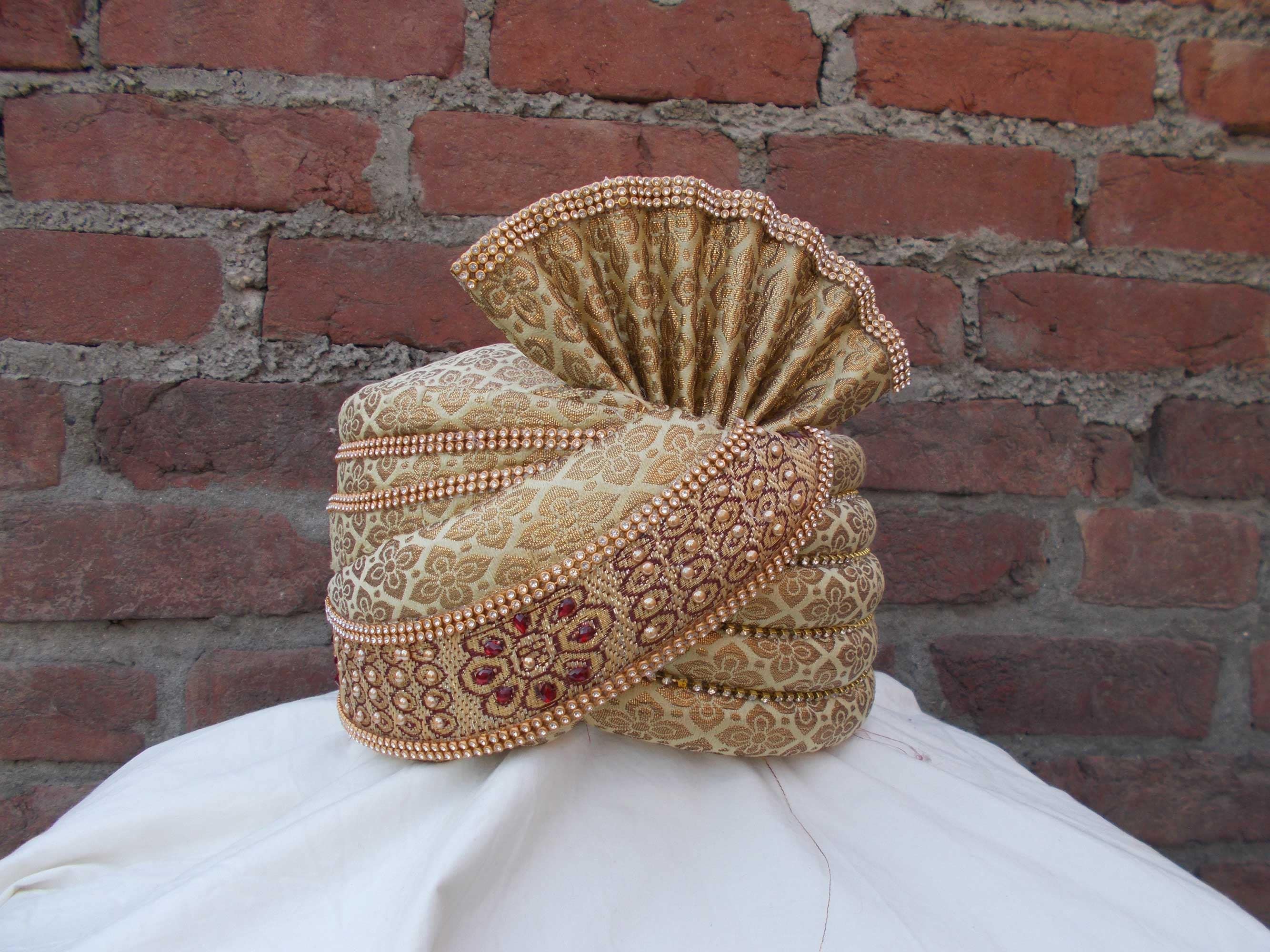 Men's Ethnic Safa/Turban/Pagdi for Dulha Marriage/pagdi | Etsy