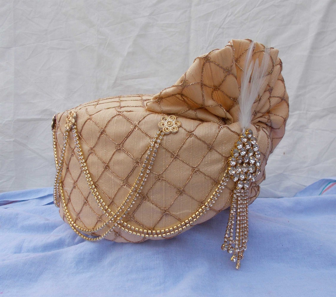 Indian Royal Wedding Safa Turban Barati Turbans Rajasthani - Etsy