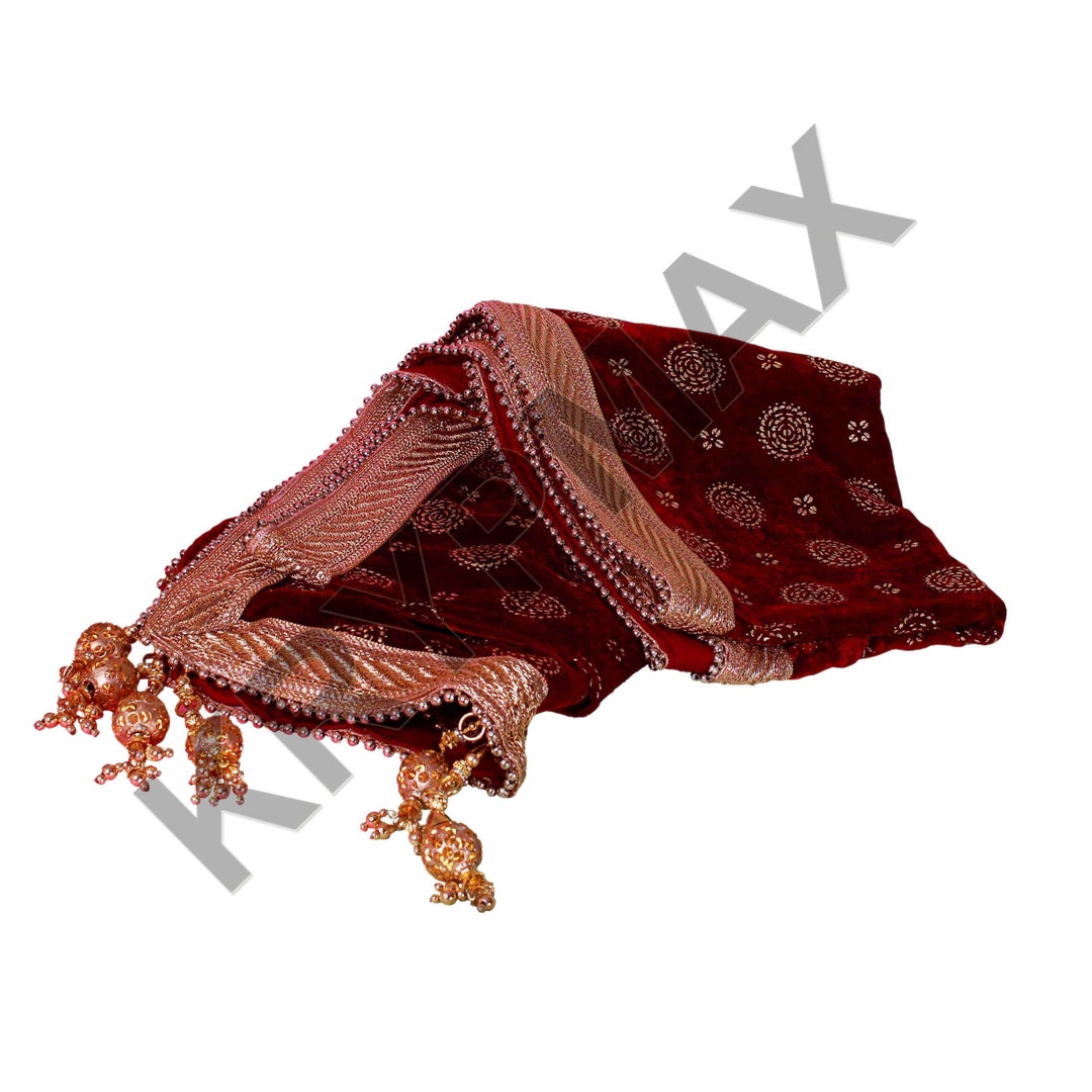 Men Stole Wedding Maharaja Shawl Indian Handmade Printed Velvet ...