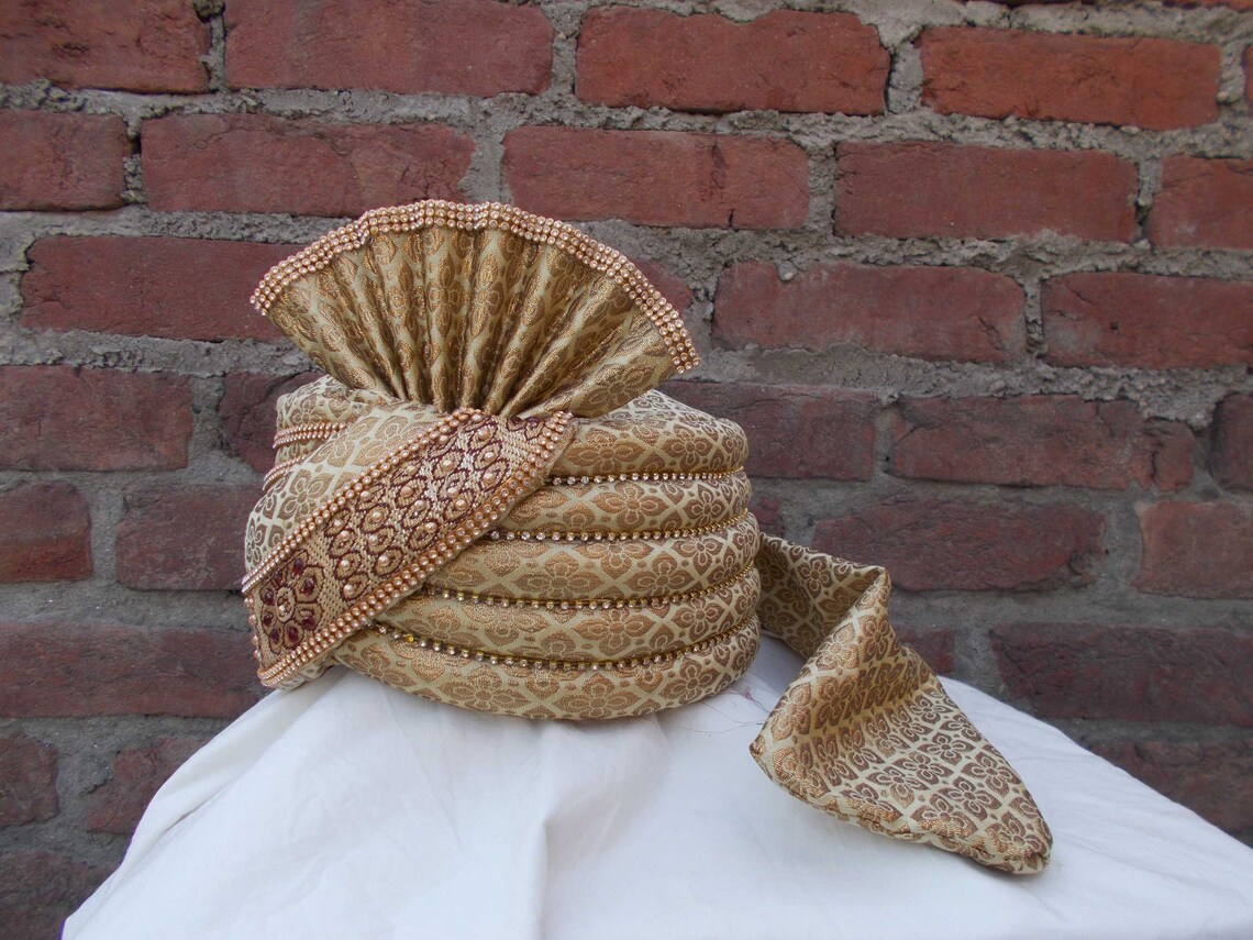 Men's Ethnic Safa/Turban/Pagdi for Dulha Marriage/pagdi | Etsy