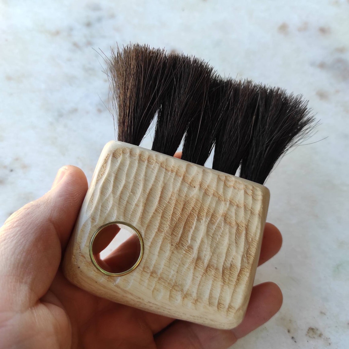 Wooden Handmade Bristle Table Brush - Etsy UK
