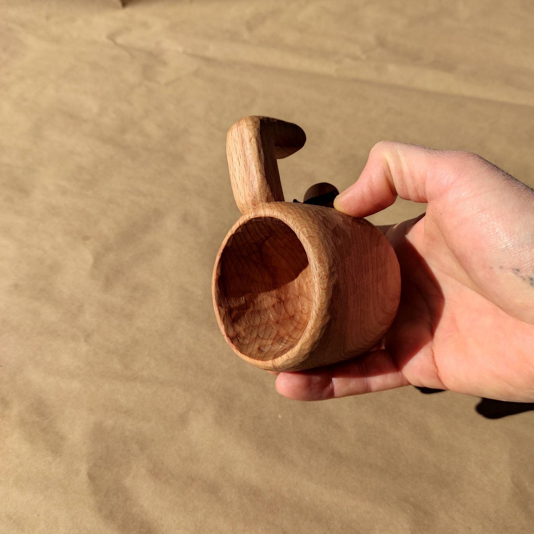 Kuksa Hand Carved Cup Scandinavian Kuksa Wooden Mug Coffee | Etsy