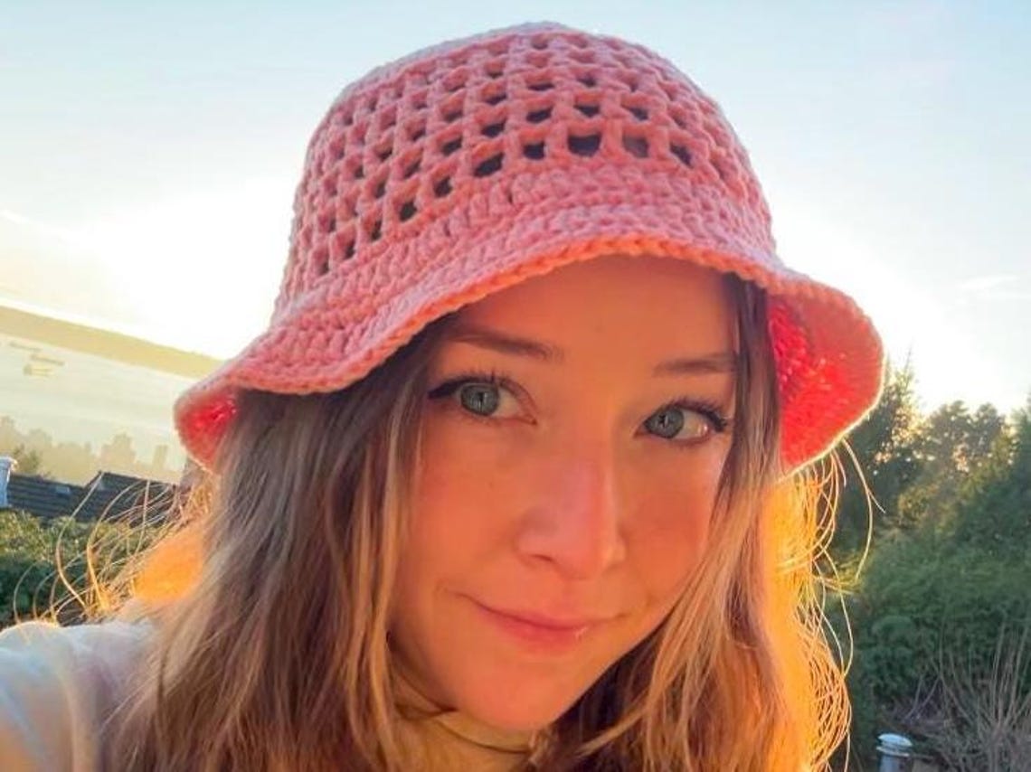 Crochet Mesh Bucket Hat - Tons of Colours! - Etsy