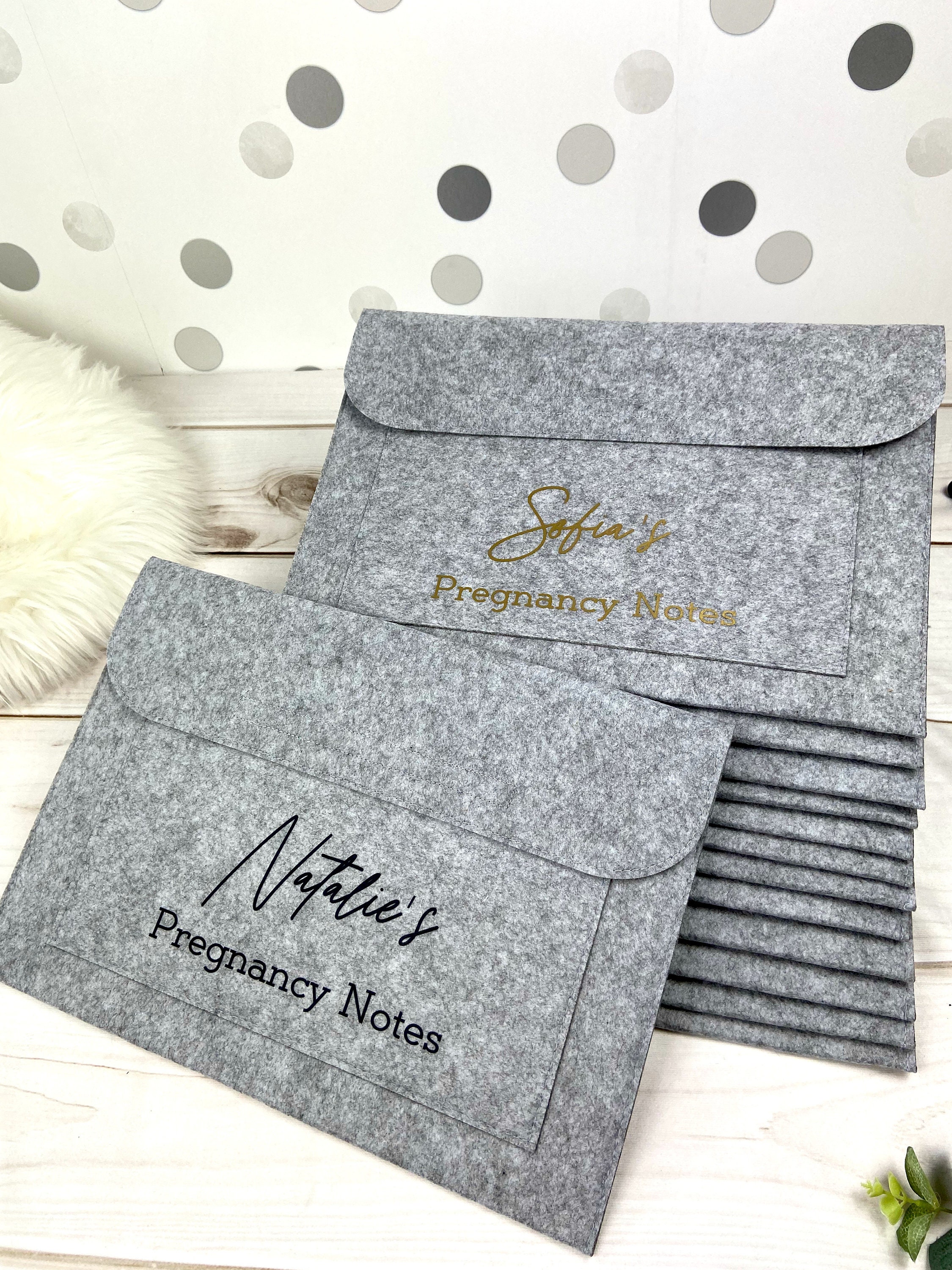 Personalised Pregnancy Notes/ Maternity Notes/ Baby Journey | Etsy