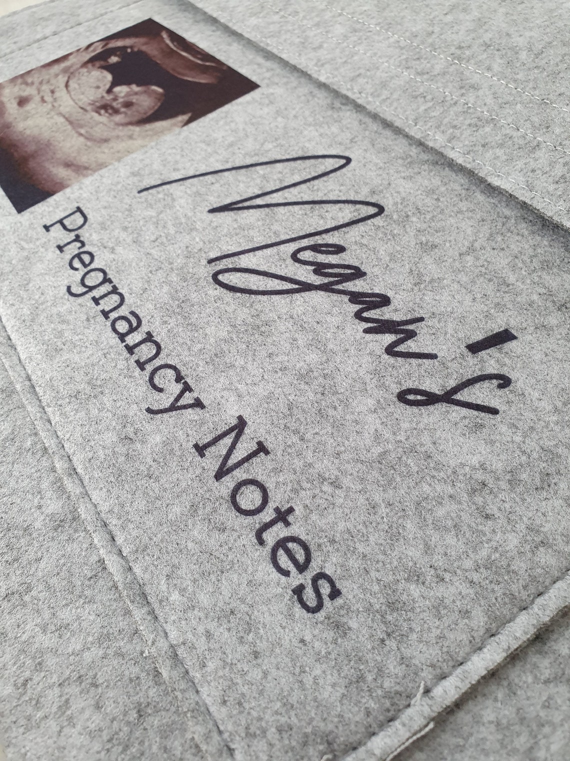 Digitally Printed Personalised Pregnancy Maternity Notes | Etsy