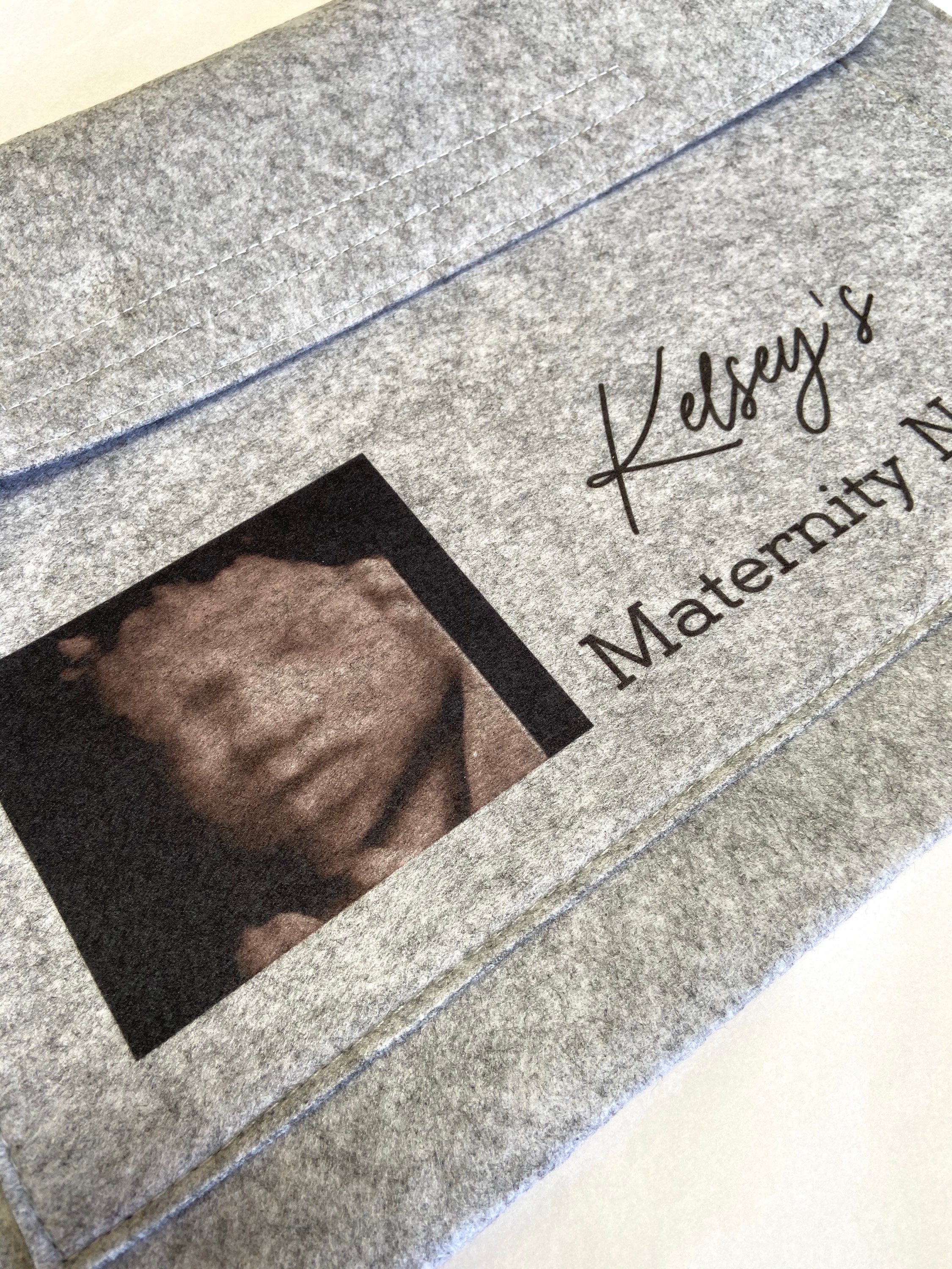 Digitally Printed Personalised Pregnancy Maternity Notes | Etsy