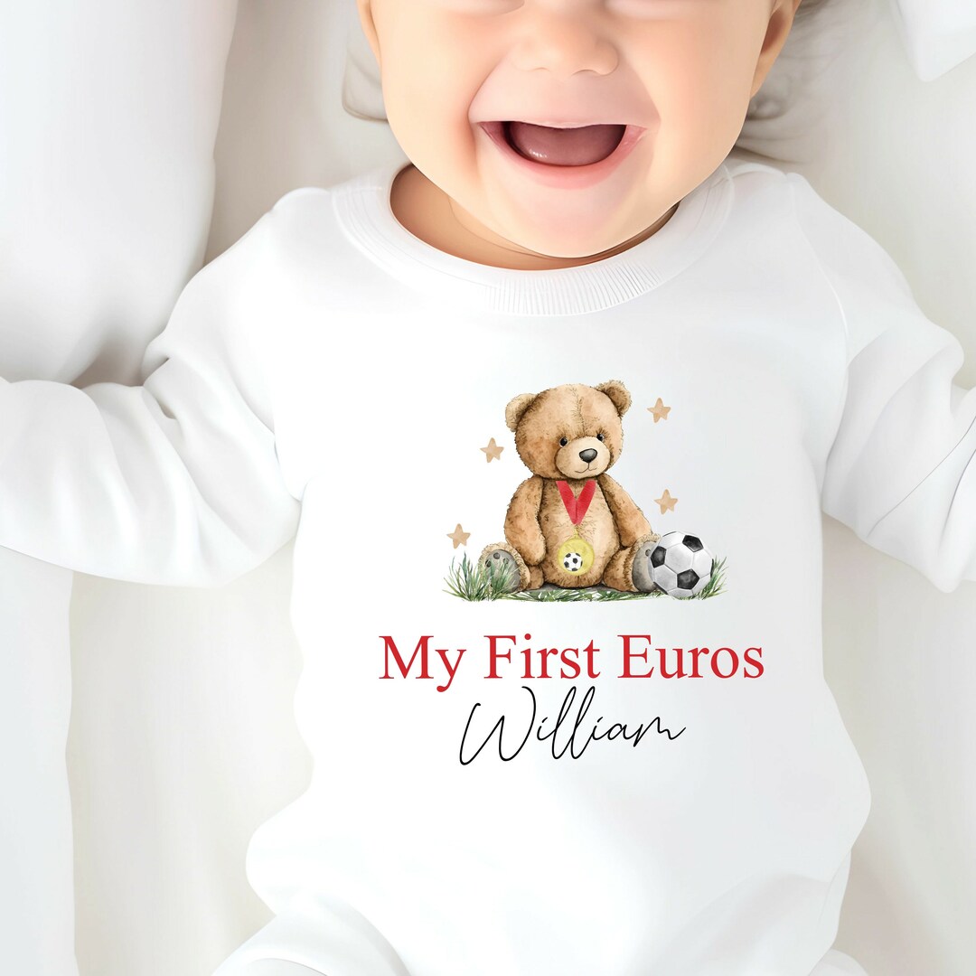 Personalised My First Euros It's Coming Home 2024 England Football L ...