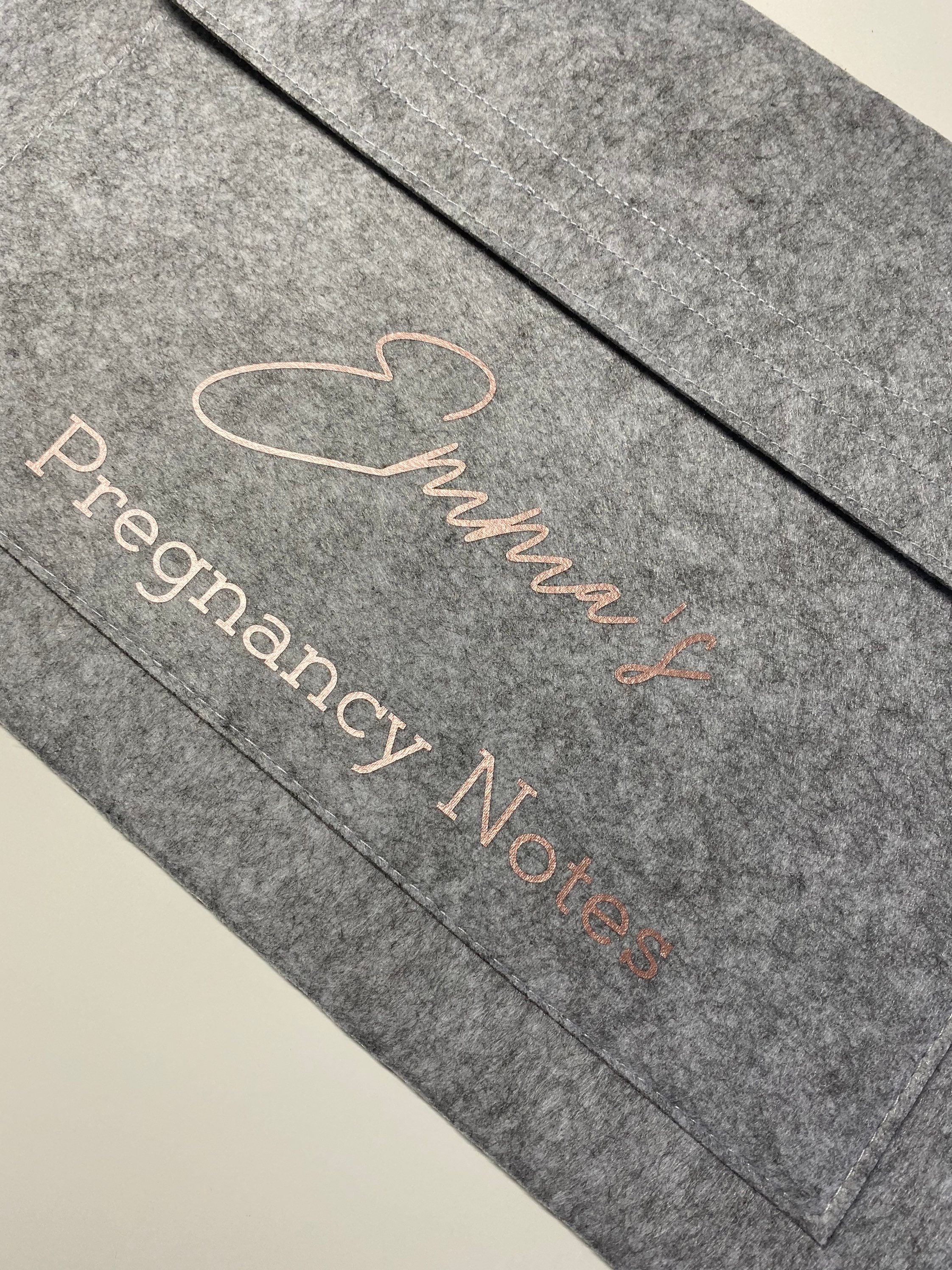 Personalised Pregnancy Notes/ Maternity Notes/ Baby Journey | Etsy