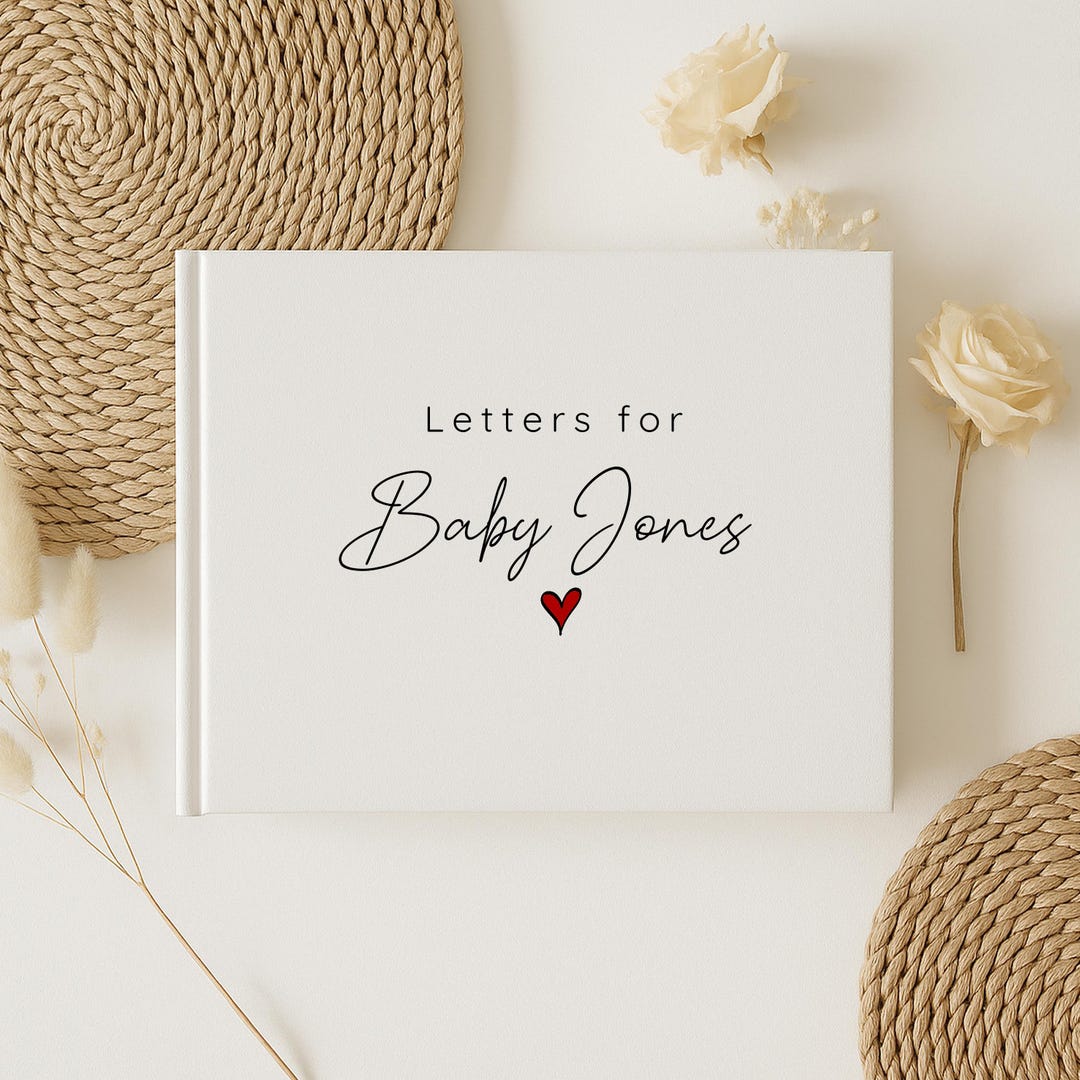Letters for Baby | Pregnancy Diary | Notebook Journal | IVF Journey ...