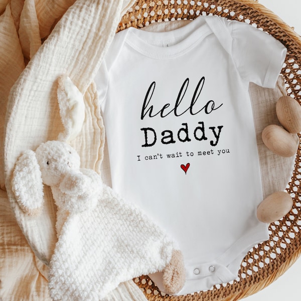 First Time Daddy Announcement Etsy