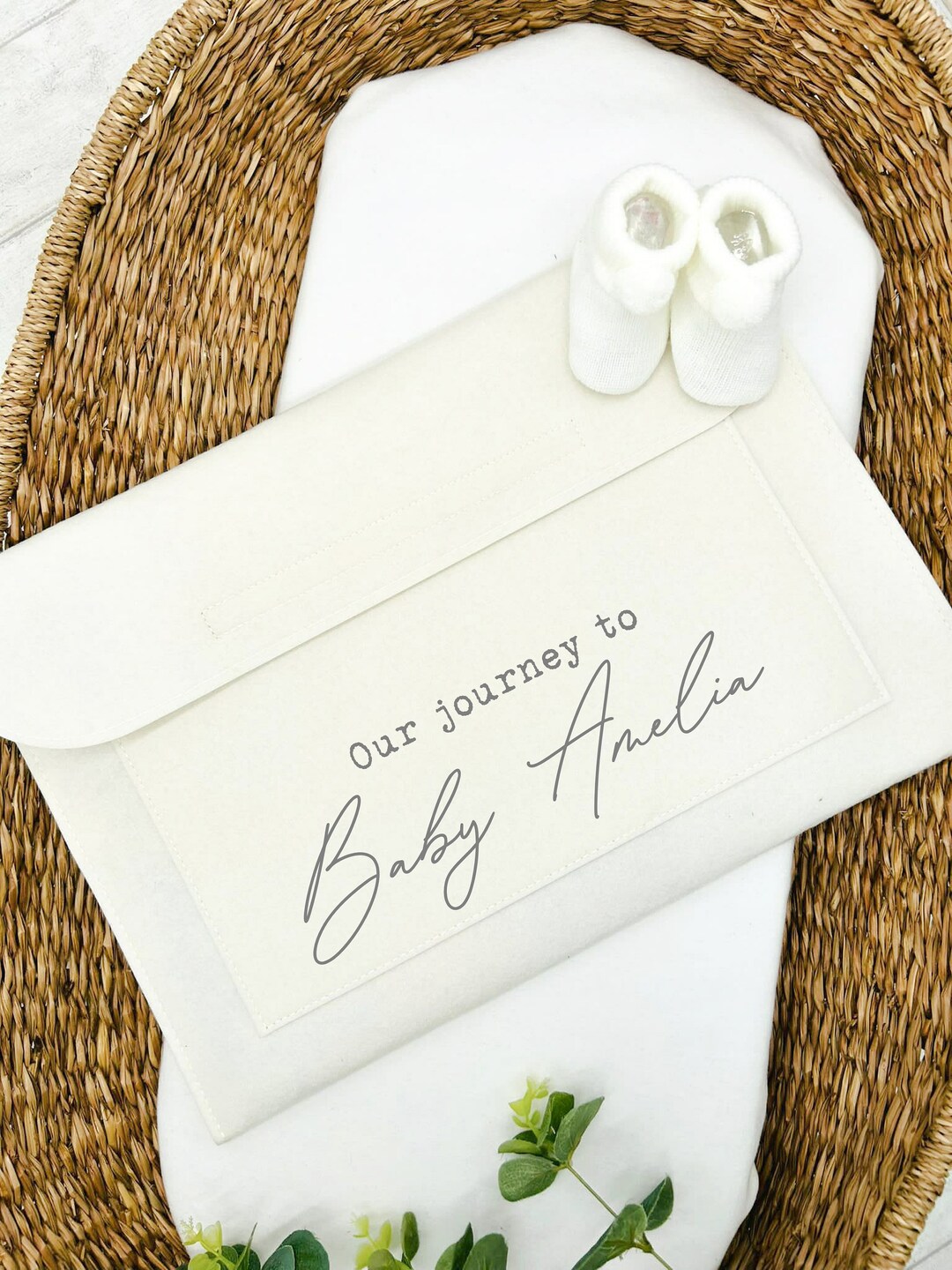 Personalised Our Journey to Preganacy/maternity Notes Folder New Baby ...