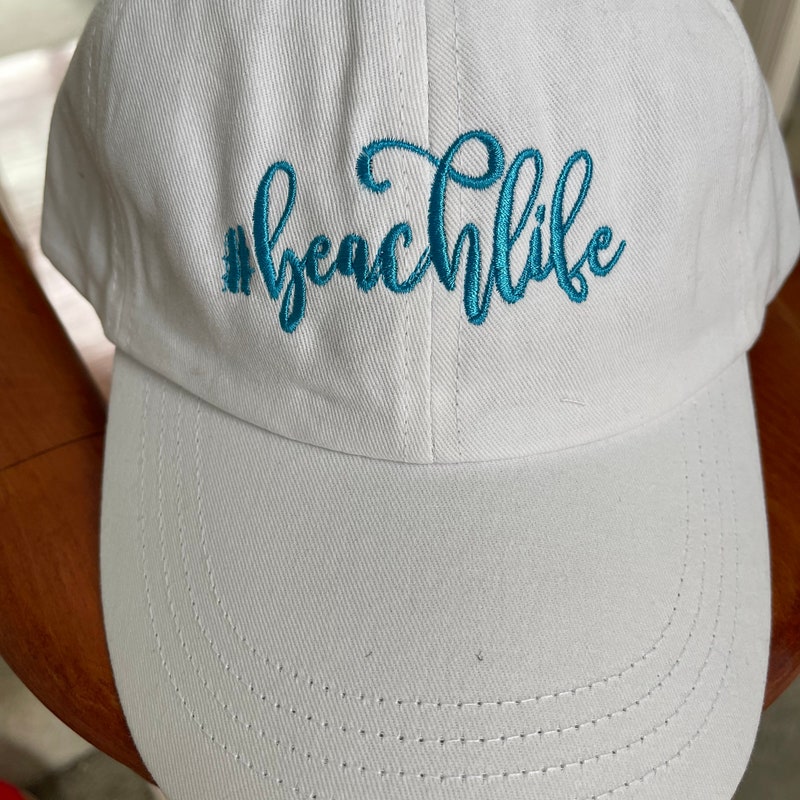 Beach Baseball Hat - Etsy