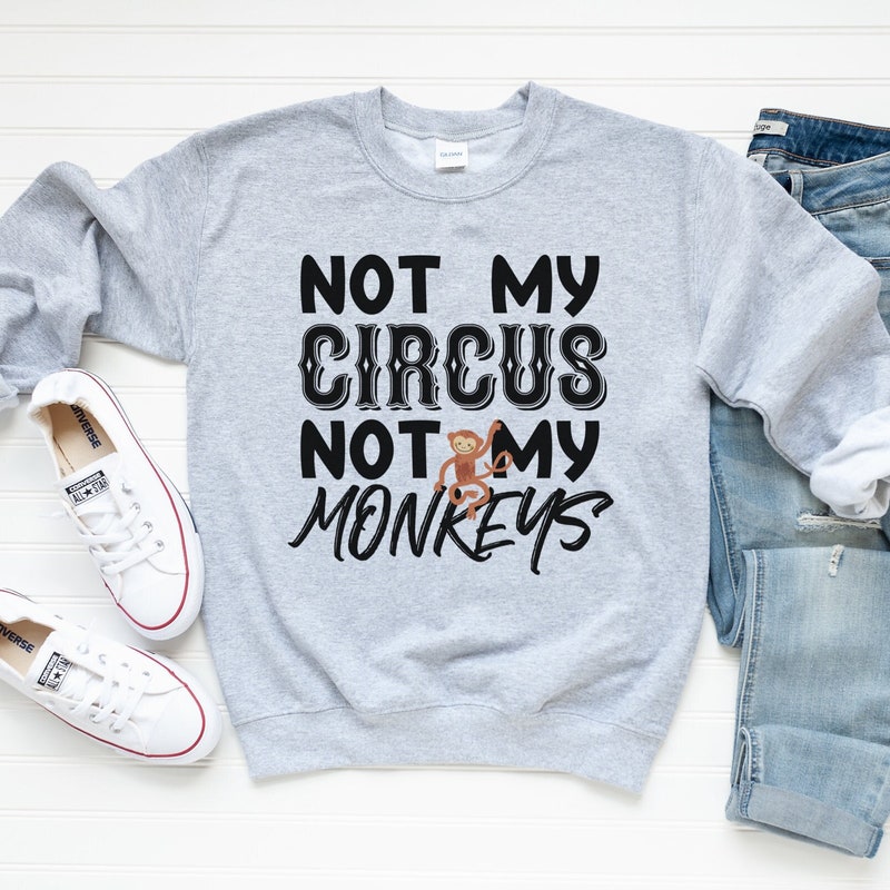 Not My Monkeys - Etsy
