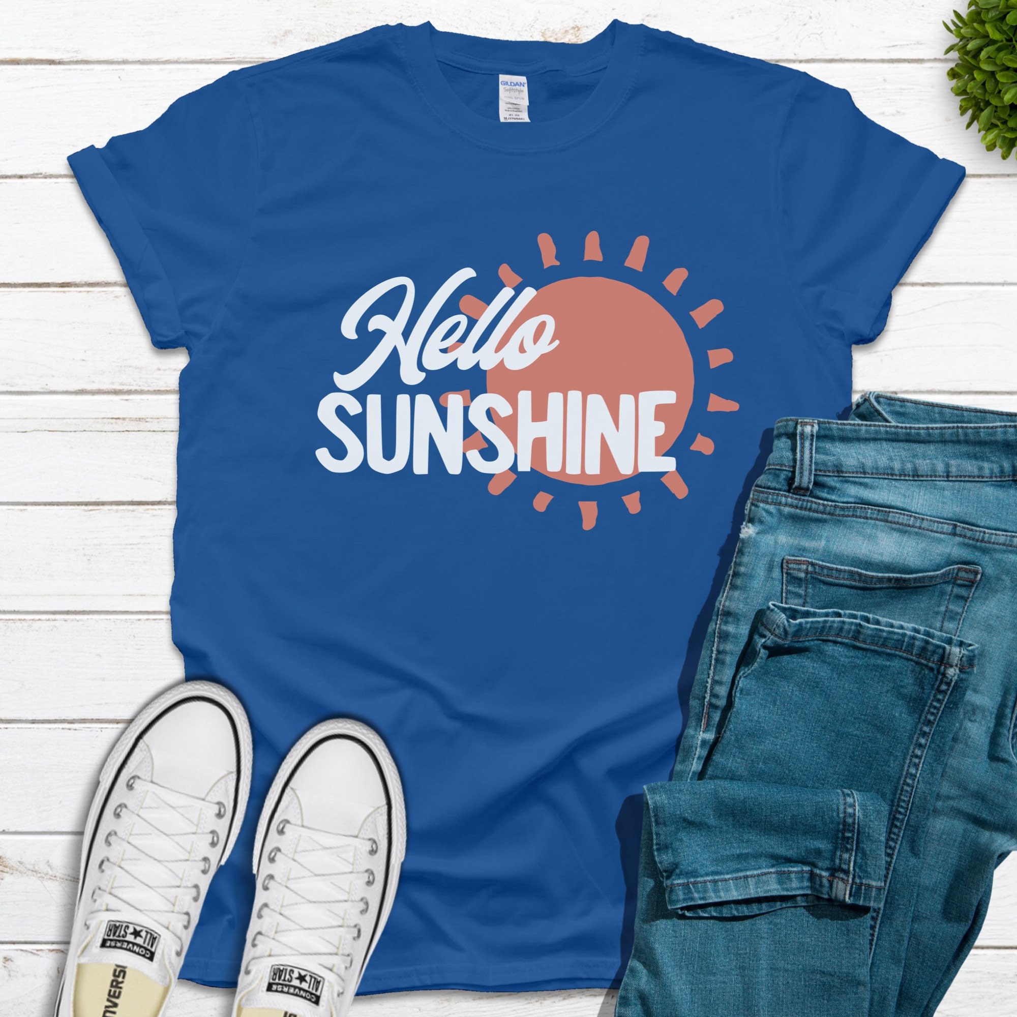 Hola Sunshine Camisa Camisa de verano Camisa de playa para | Etsy