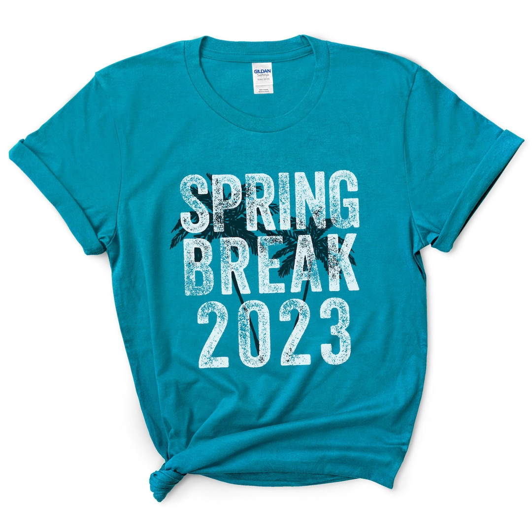 Spring Break 2023, Palm Trees Beach, Spring Break Crew Tshirts, Spring ...