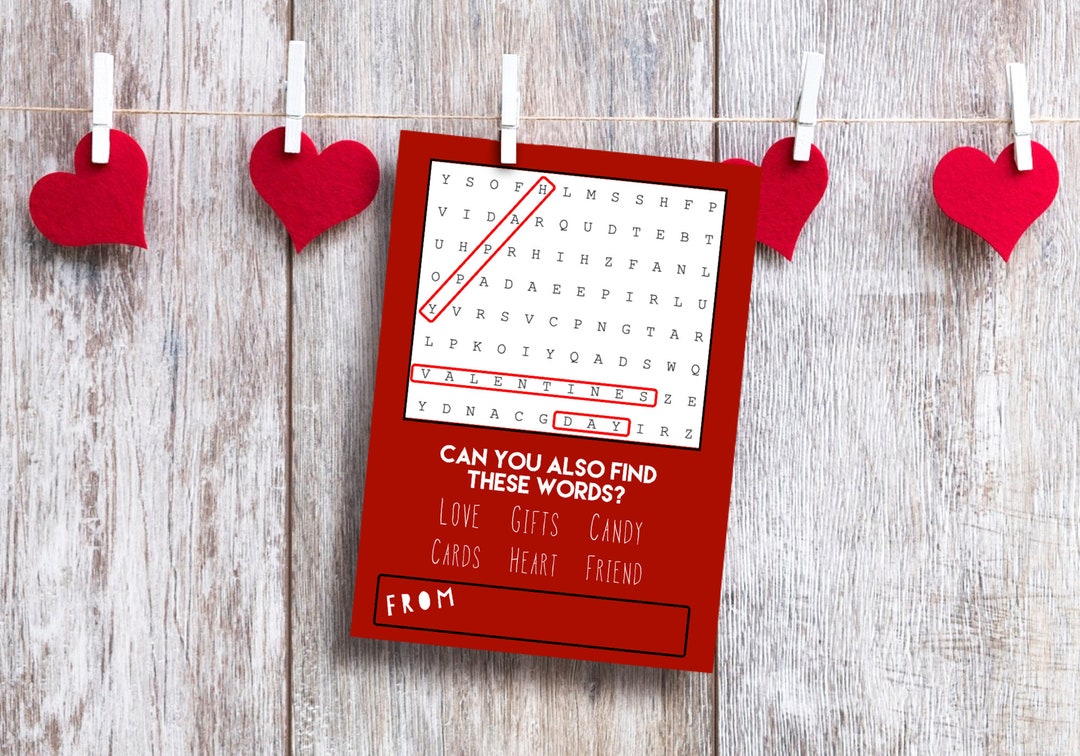 Printable Valentines for School, INSTANT DOWNLOAD Printable Kids ...