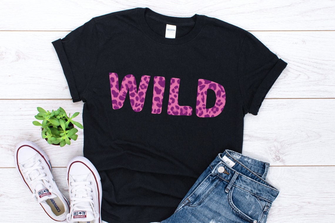 Wild Shirt Women, Pink Cheetah Print, Cheetah Shirts for Women, Cheetah ...