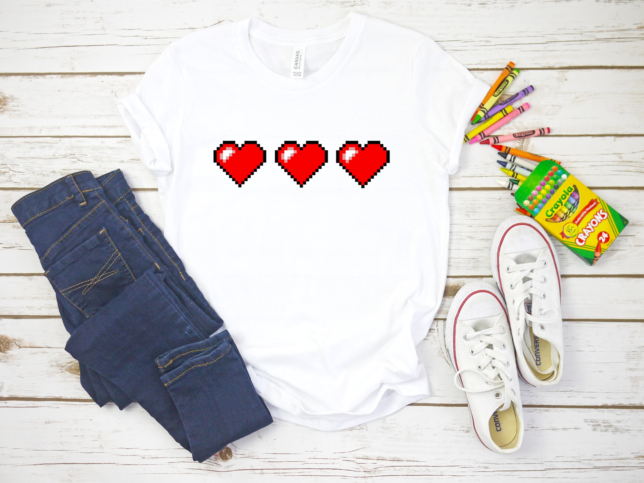 Pixel Art Kid Gamer Shirt, 80s Shirt, 90s Shirt, Kids Gamer Shirt ...