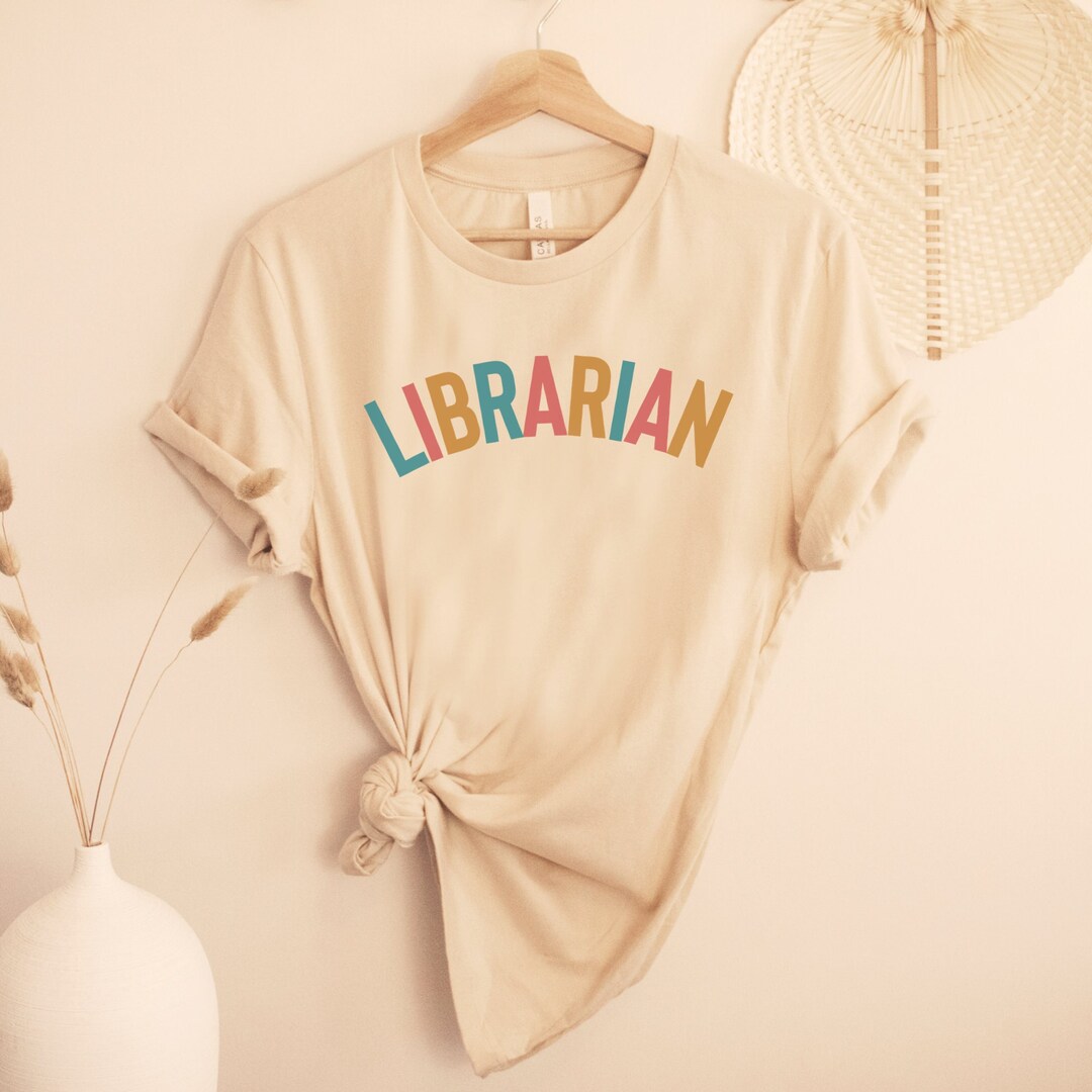 Librarian Shirt, Library Shirts, School Librarian Tshirt, Library Shirt ...