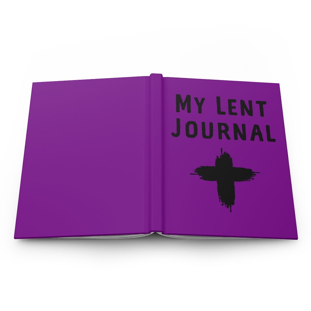 Ash Cross Lent Journal Lenten Journal Personalized Christian - Etsy UK