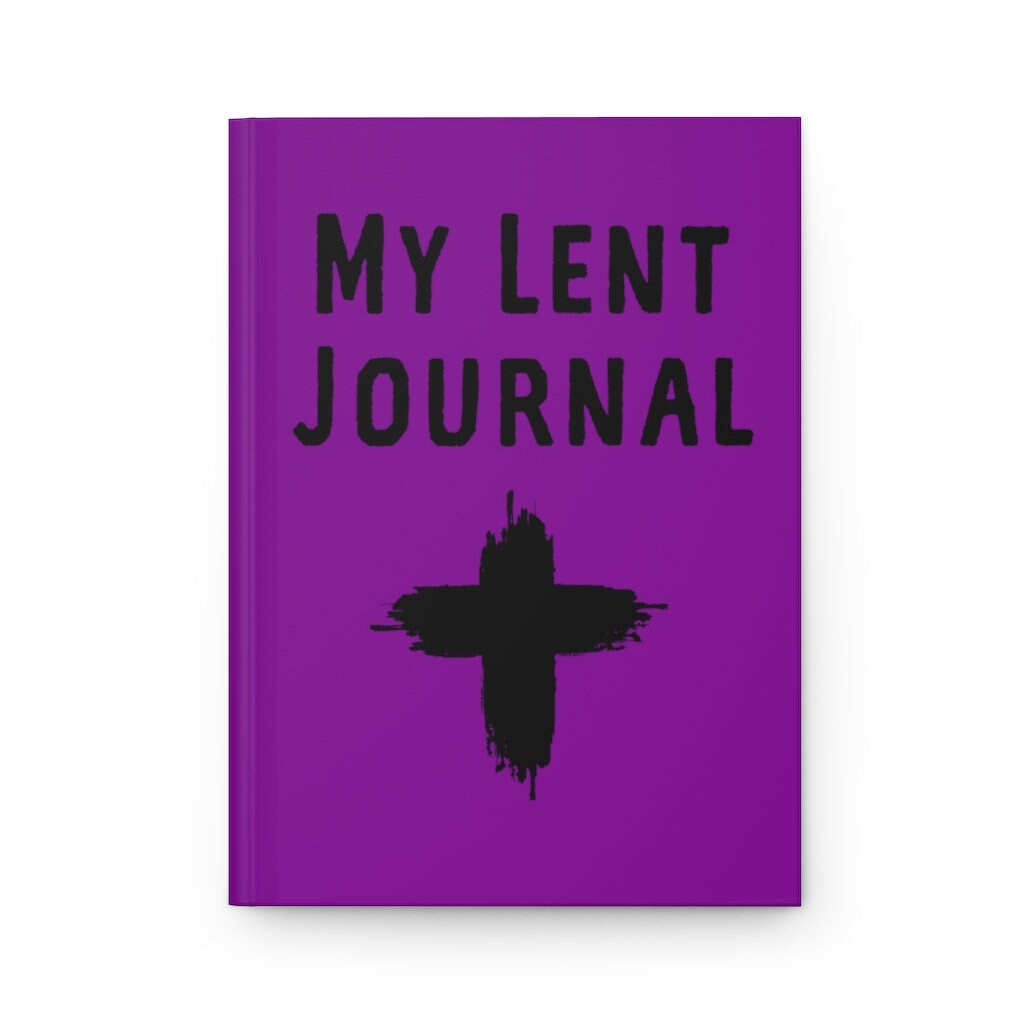 Ash Cross Lent Journal Lenten Journal Personalized Christian - Etsy UK