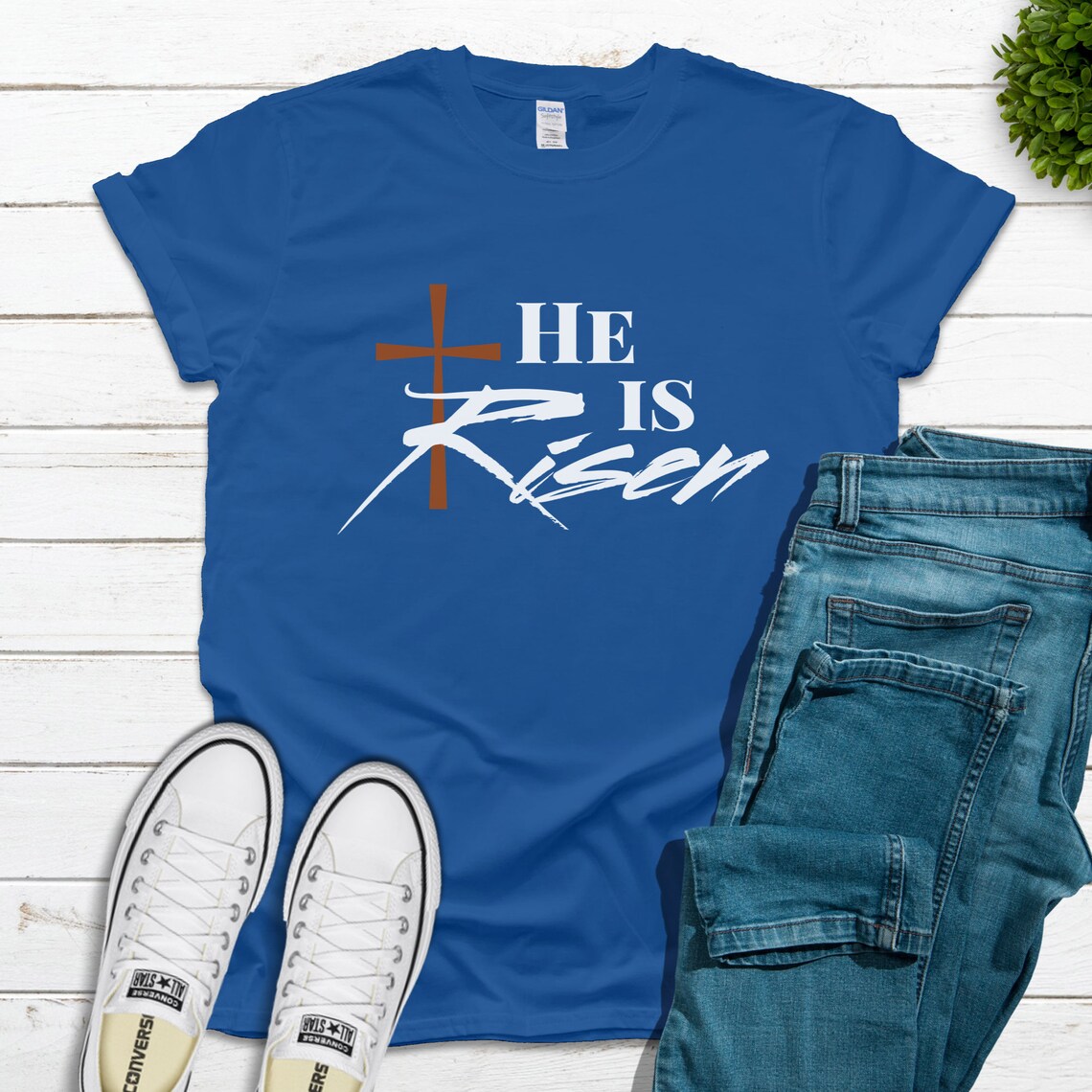 Christian Easter Shirt He is Risen Shirt Christian Shirt for - Etsy