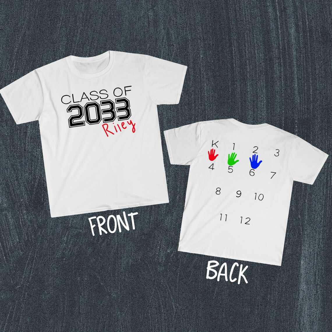 Class of 2033 Grow With Me Pre-kindergarten Graduation - Etsy