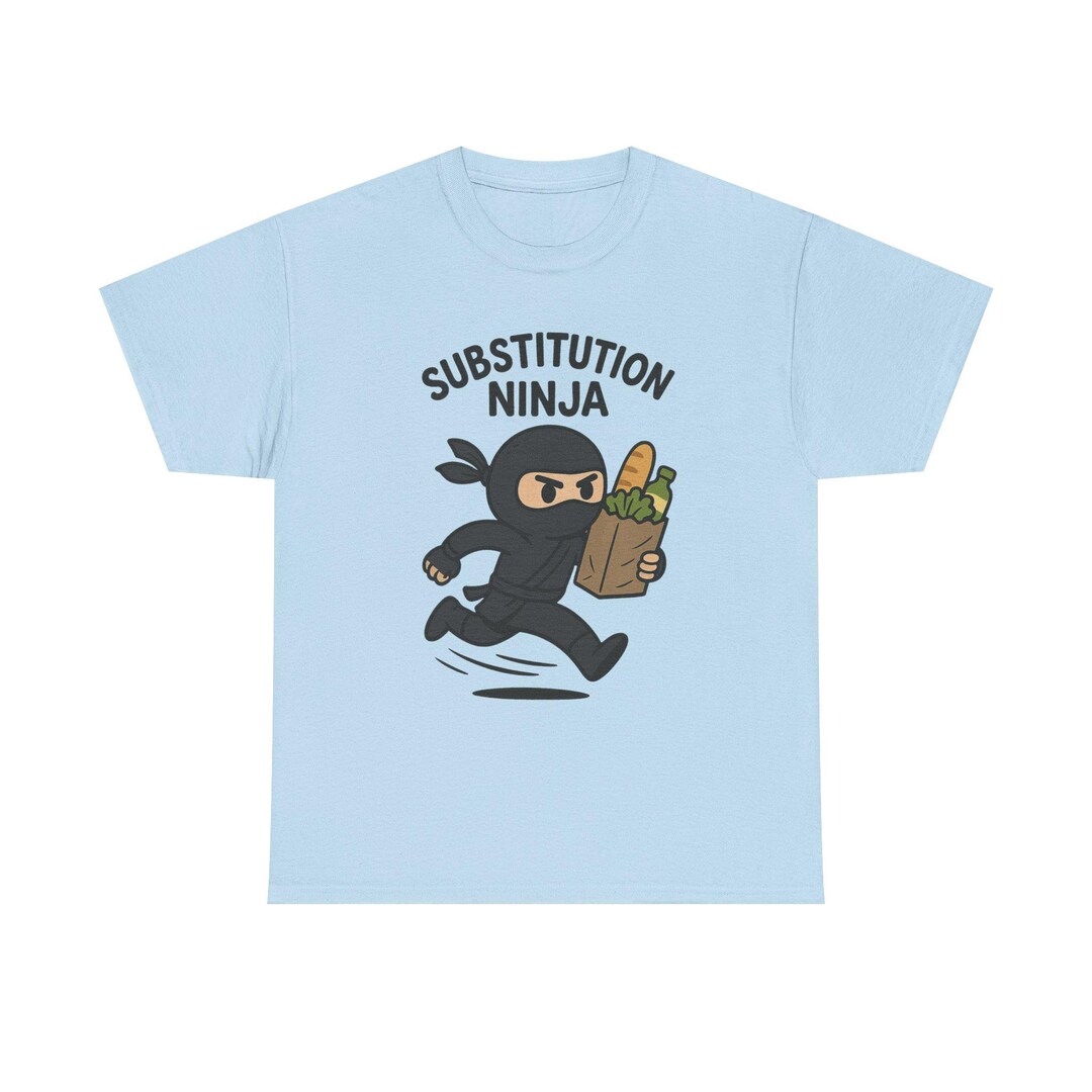 Substitution Ninja T-shirt: Funny Instacart Grocery Shopper Gift - Etsy