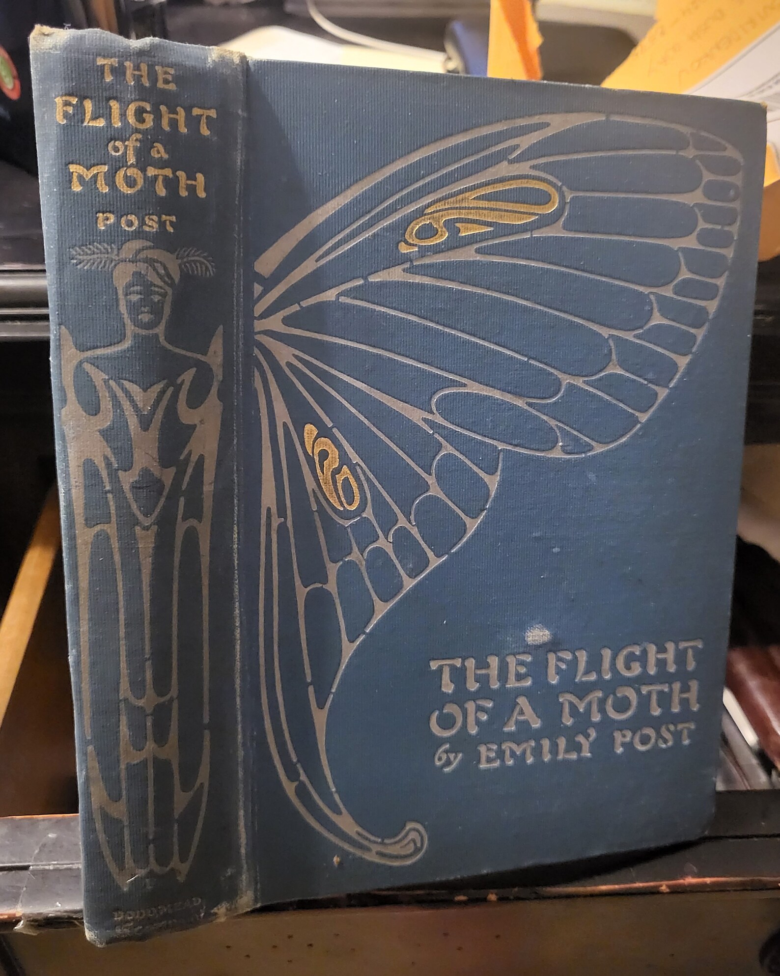 The Flight of A Moth by Emily Post First Edition 1904 - Etsy