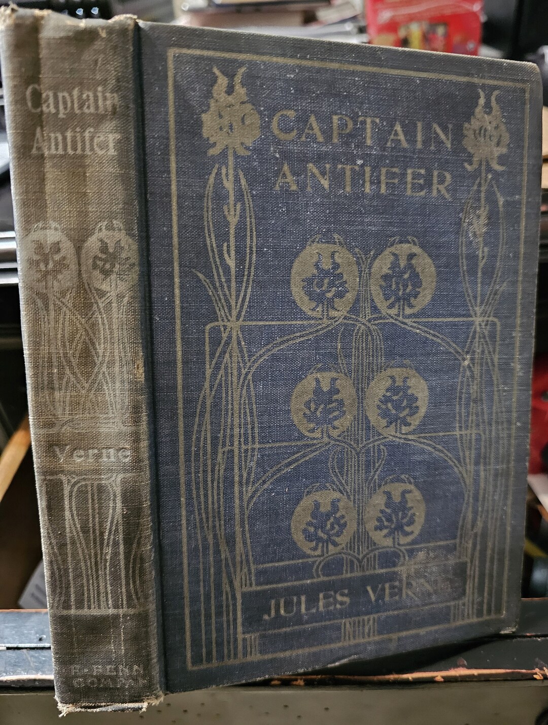Captain Antifer by Jules Verne First Edition 1895 - Etsy