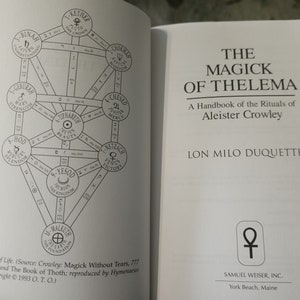 The Magick of Thelema by Lon Milo Duquette - Etsy