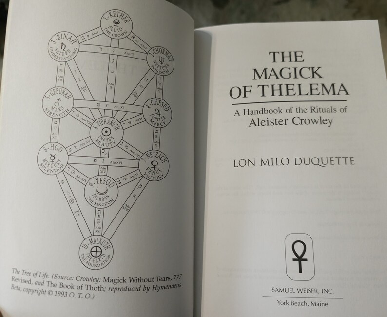 The Magick of Thelema by Lon Milo Duquette - Etsy