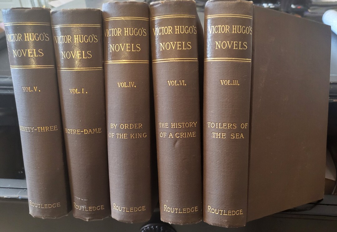 Viktor Hugo Novels George Routledge 1886 49.99 Each - You Pick - Etsy