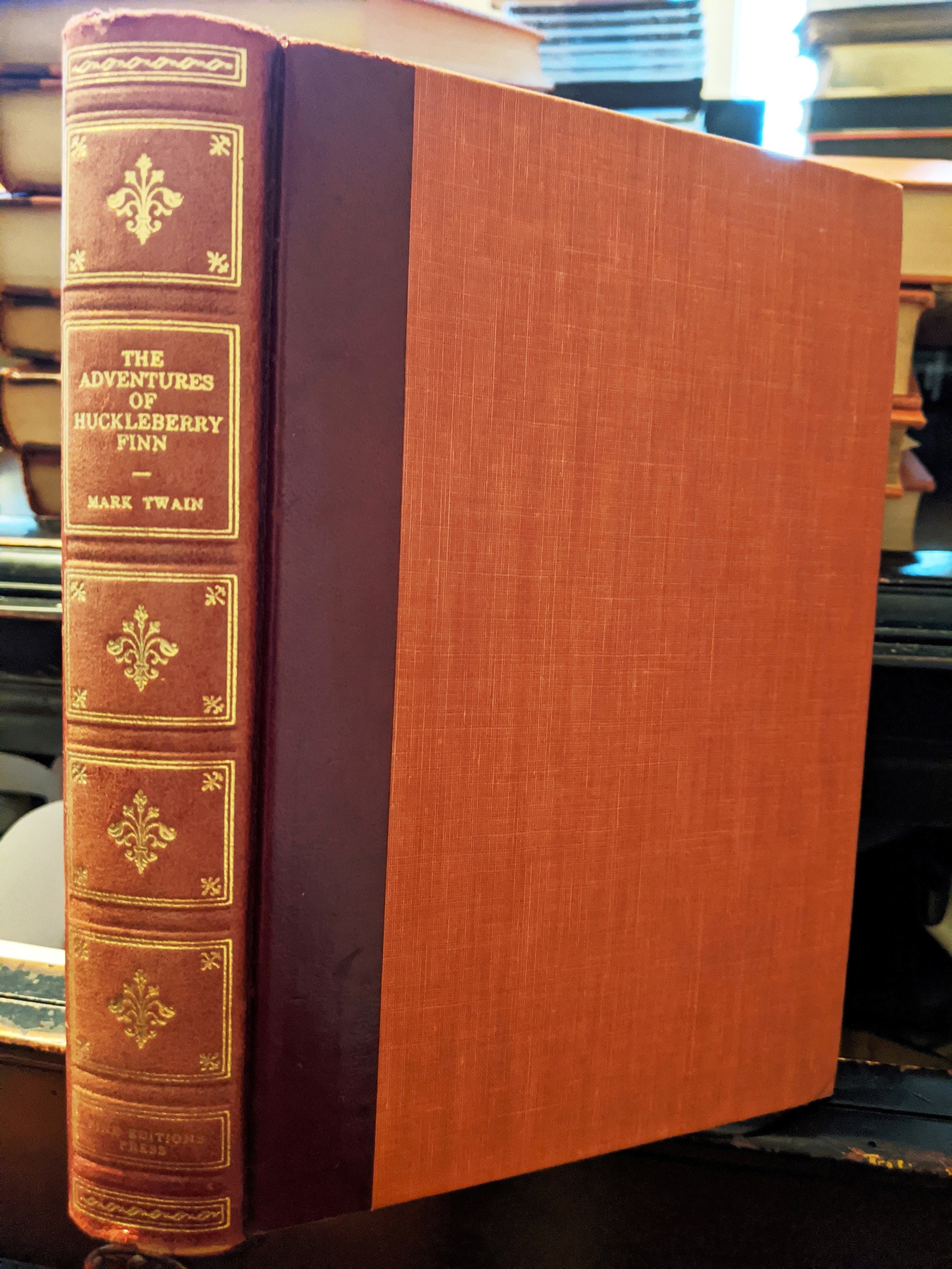 Fine Editions Press the Adventures of Huckleberry Finn by Mark | Etsy