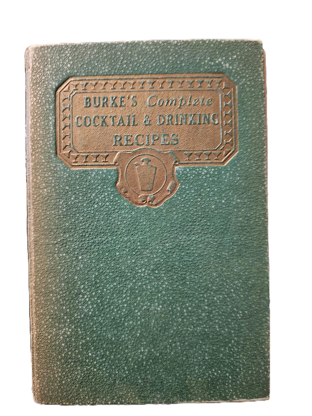 Burke's Complete Cocktail & Drinking Recipes First Edition 1934 - Etsy