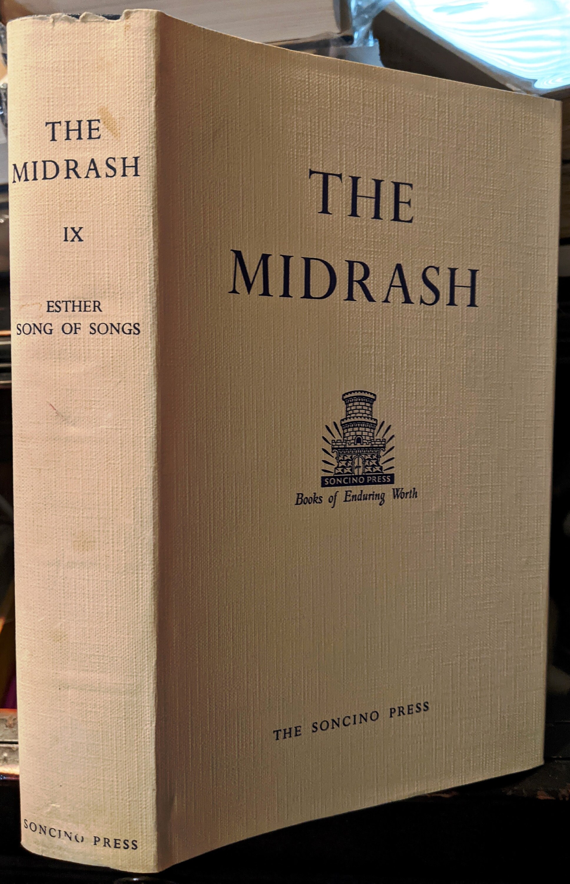 The Midrash Rabbah Vol. IX Esther / Song Of Songs first | Etsy