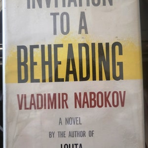 Invitation to A Beheading by Vladimir Nabokov First Edition 1959 - Etsy