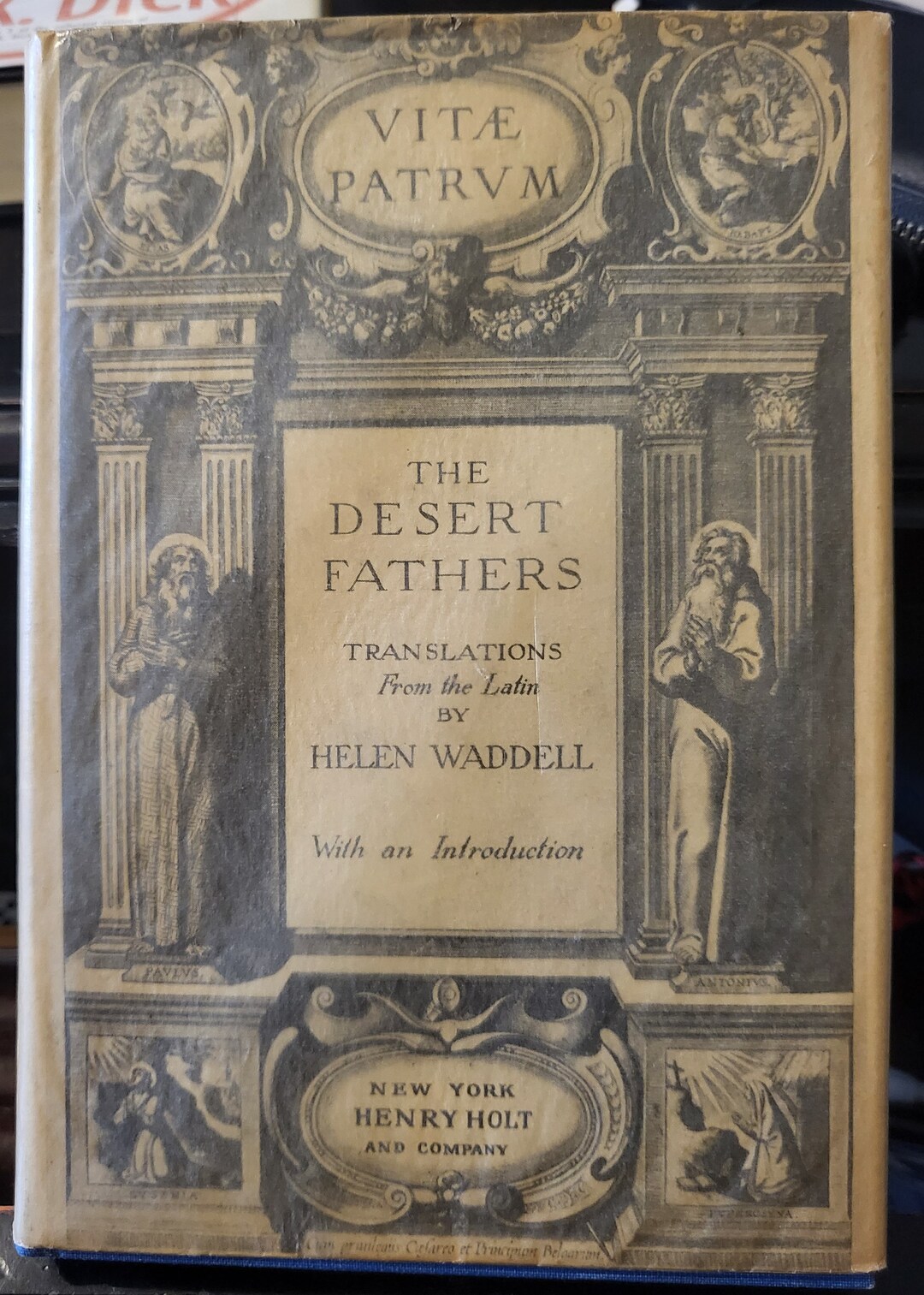 The Desert Fathers Translated by Helen Waddell First Edition 1936 - Etsy