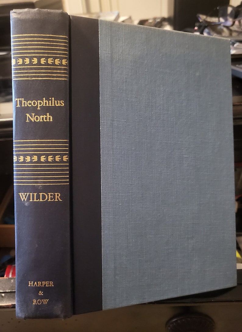 Theophilus North by Thornton Wilder Stated First Edition 1973 - Etsy