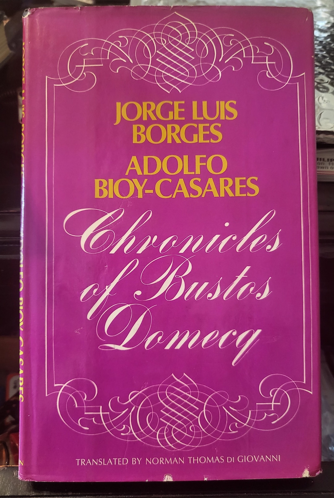 Chronicles of Bustos Domecq by Jorge Luis Borges First US Edition 1976 - Etsy